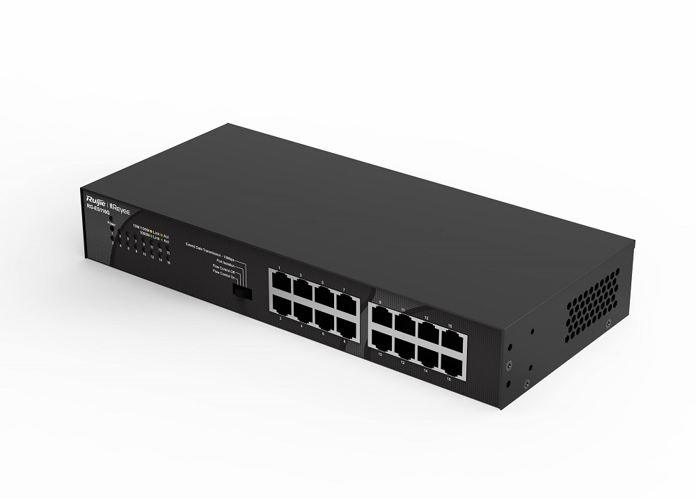 Ruijie-Reyee RG-ES116G 16-Port Gigabit Unmanaged Switch